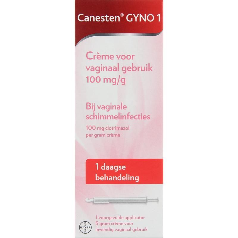Canesten Gyno 1 100mg/g Vaginaalcr In Applicat 5g | eFarma Apotheek En ...