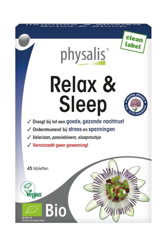 Relax & Sleep Bio | eFarma Apotheek En Drogist