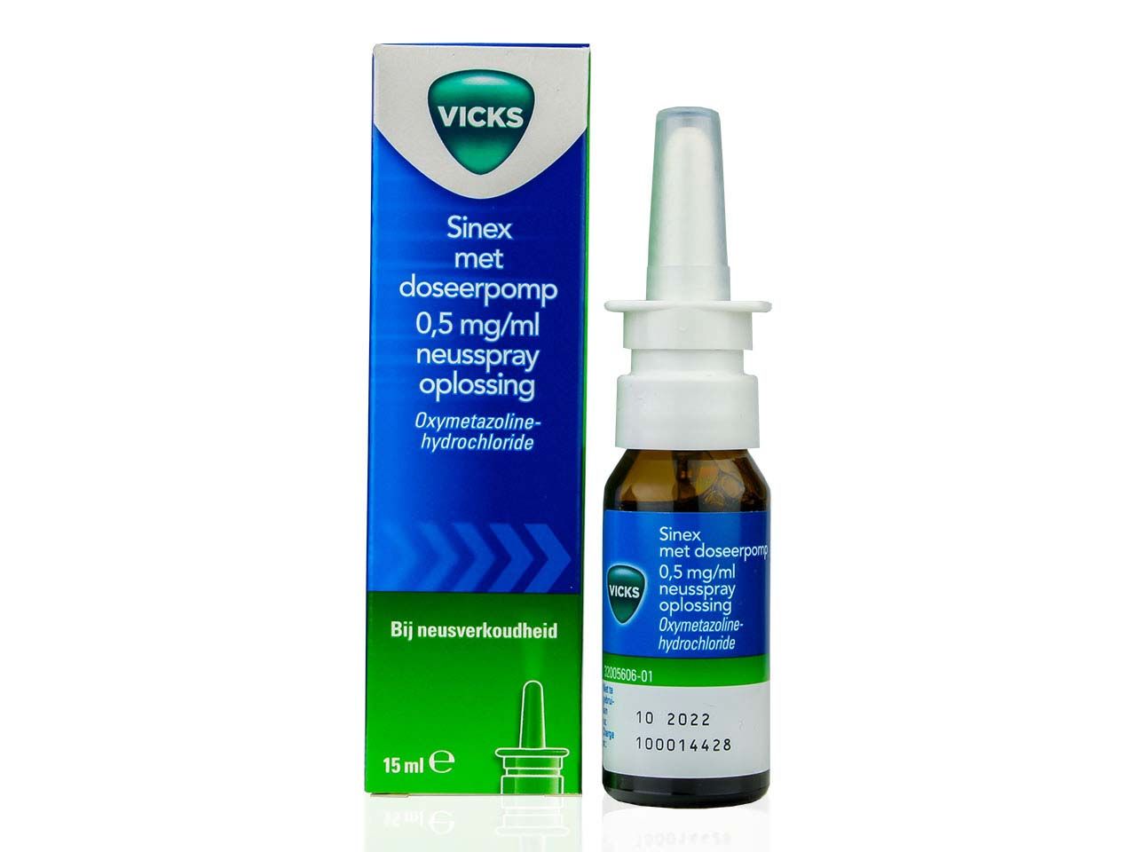 Vicks Sinex Neusspray In Pompfles (15 ml). | eFarma Apotheek En Drogist