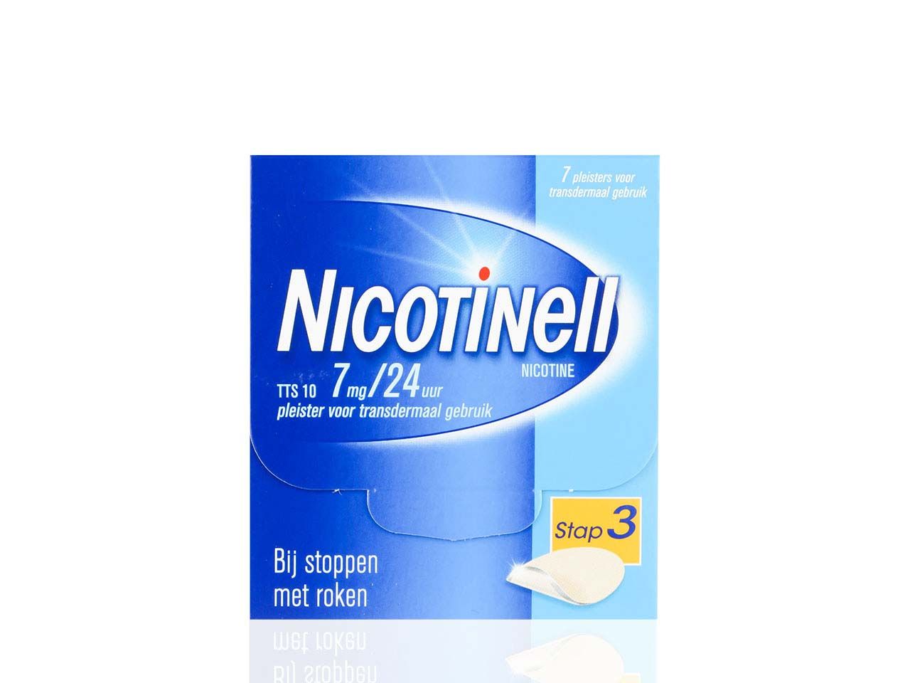 Nicotinell Pleister 7mg/24uur (tts10) 7st