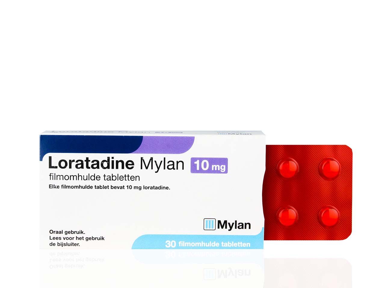 Loratadine Mylan Tablet Filmomhuld 10mg 30st