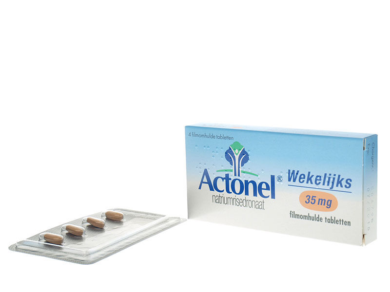 Actonel Wekelijks Tablet Filmomhuld 35mg (4 St). | eFarma Apotheek En ...