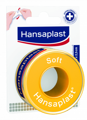 Hansaplast | Hechtpleister Classic Soft | 2,5cm X 5m | eFarma