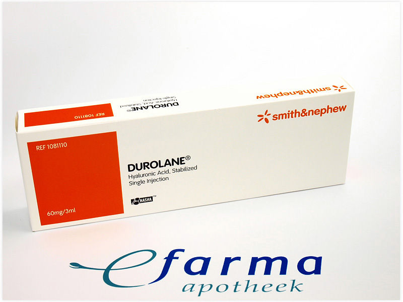 Durolane Injvlst 20mg/ml Wwsp 3ml 1st