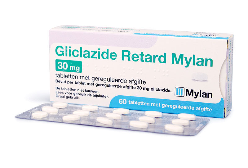 Gliclazide Mylan Retard Tablet mga 30mg 60st