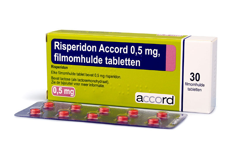 Risperidon 0,5mg Accord Tablet Omhuld (30 St). | eFarma Apotheek En Drogist
