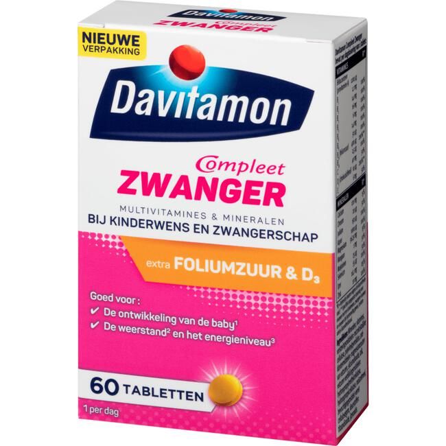 de Complete Davitamon Vitamine Voor Zwangerschap