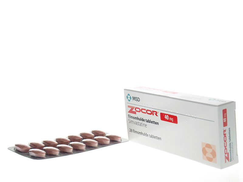 Zocor Tablet 40mg (28 St). | eFarma Apotheek En Drogist