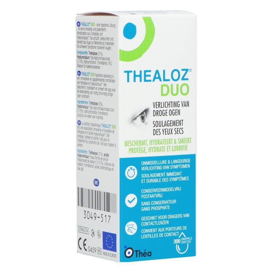 Thealoz Duo Oogdruppels Flacon 10ml | eFarma Apotheek En Drogist