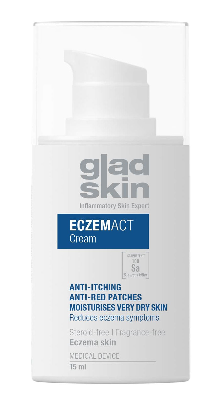 Gladskin | Eczemact Crème | 15ml | eFarma