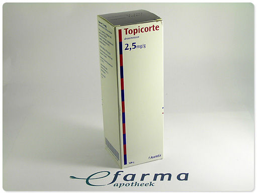 Topicorte O/w Emulsie 2,5mg/g