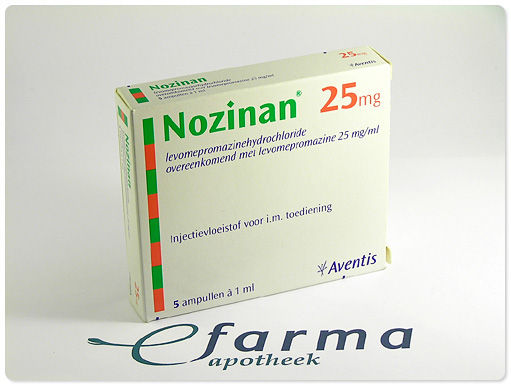 Nozinan Injvlst 25mg/ml Ampul 1ml