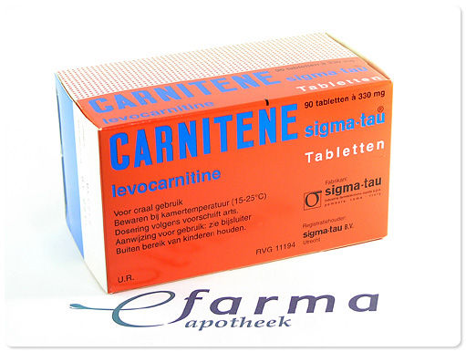 Carnitene Tablet 330mg