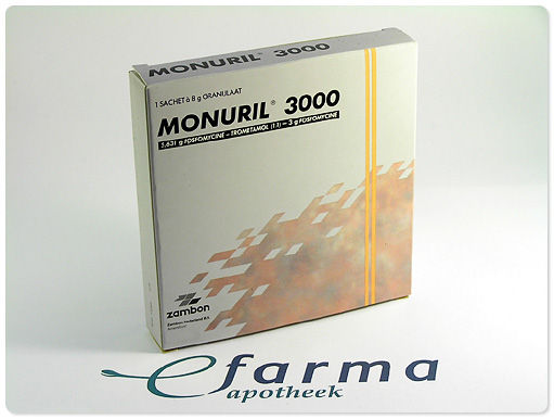Monuril Granulaat 3000mg/8g In Sachet