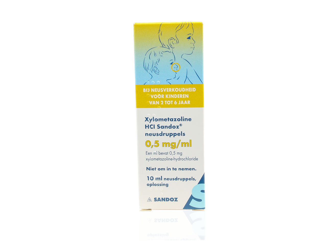 Xylometazoline Hcl Sandoz Neusdruppels 0,5mg/ml 10ml