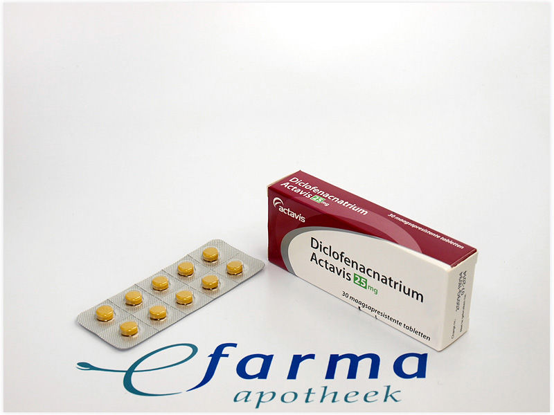 Diclofenac Natrium Aurobindo Tablet Msr 25mg