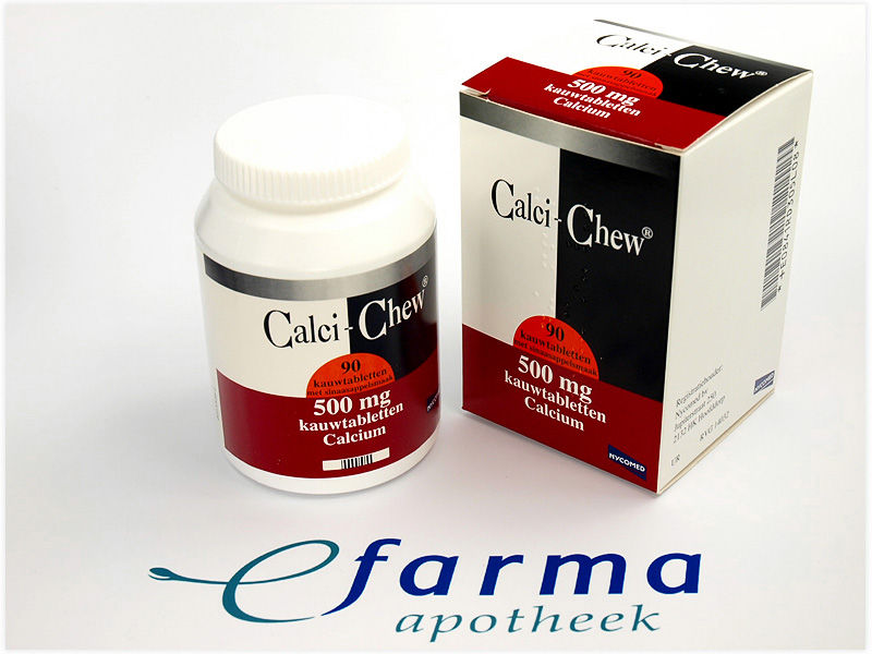 Calci Chew Kauwtablet 500mg