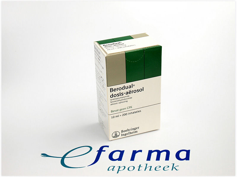 Berodual Cfkvr Aerosol Spuitbus 200do + Inhalator