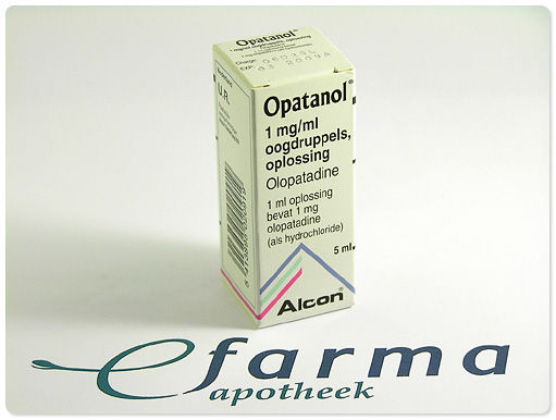 Opatanol Oogdruppels 1mg/ml Flacon 5ml