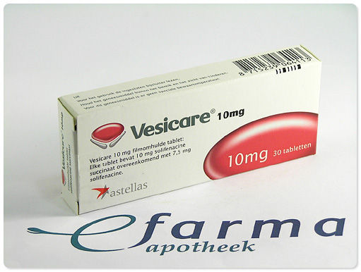 Vesicare Tablet Filmomhuld 10mg