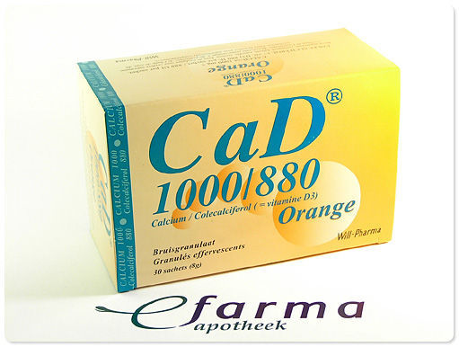 Cad Orange Bruisgranulaat In Sachet 1000mg/880ie
