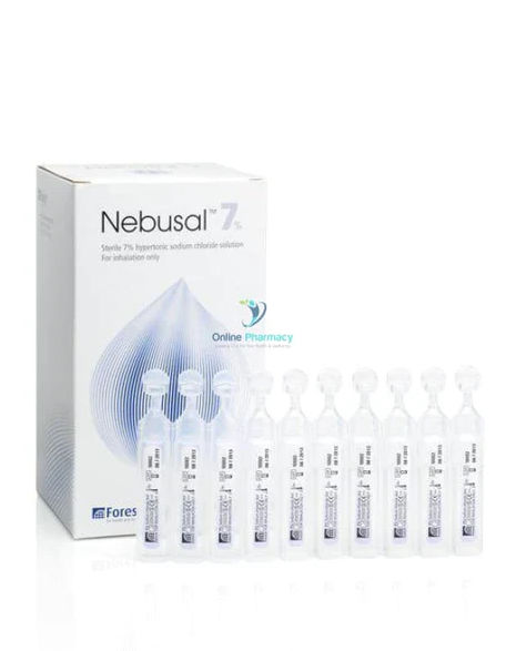 Nebusal 7% Nacl Verneveloplossing (60 St). | eFarma Apotheek En Drogist