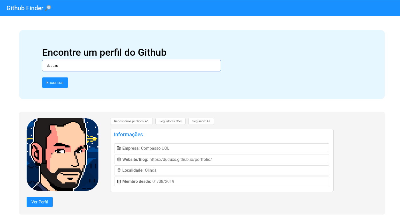 GitHub - Duduxs/github-finder: 🧐 App that search github's user public ... GitHub - Duduxs/github-finder: 🧐 App that search github's user public ...