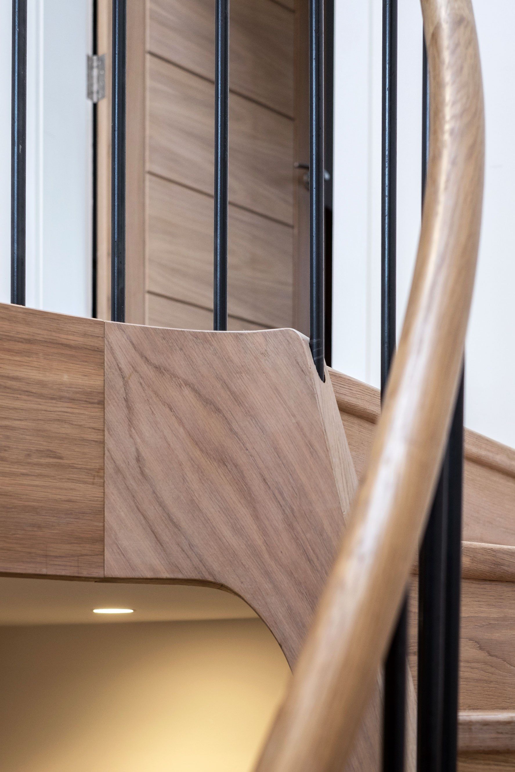 Penicuik | Curved Traditional Custom Feature Staircase | Angus+Mack