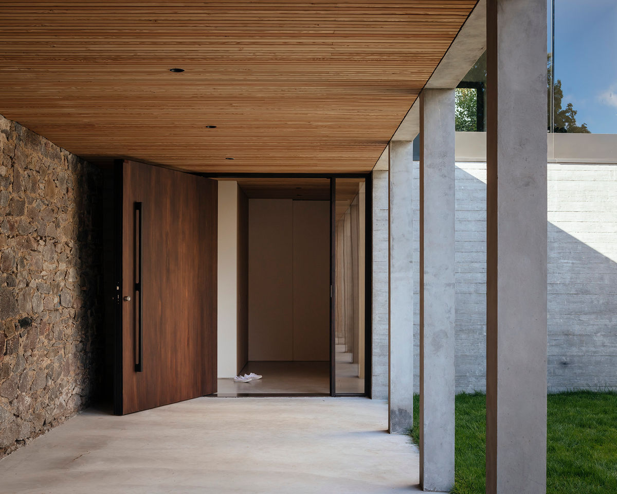 The Arbor House – Staircase, Entrance Door + Fitted… | Angus+Mack