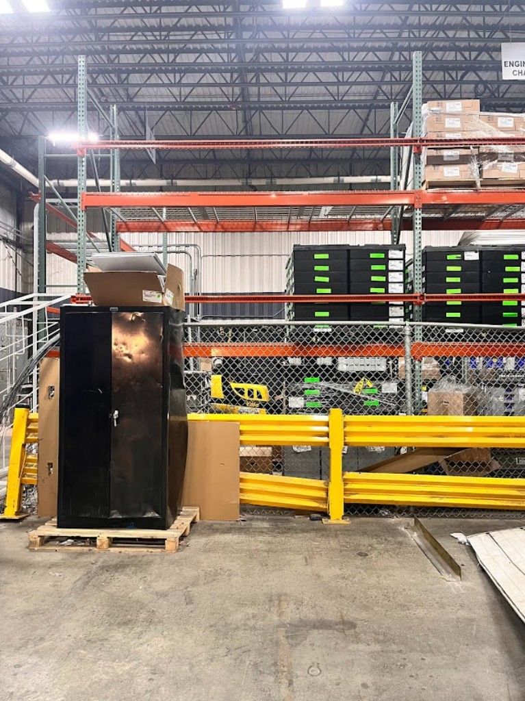 Racking System for Baling Wire Inventory
