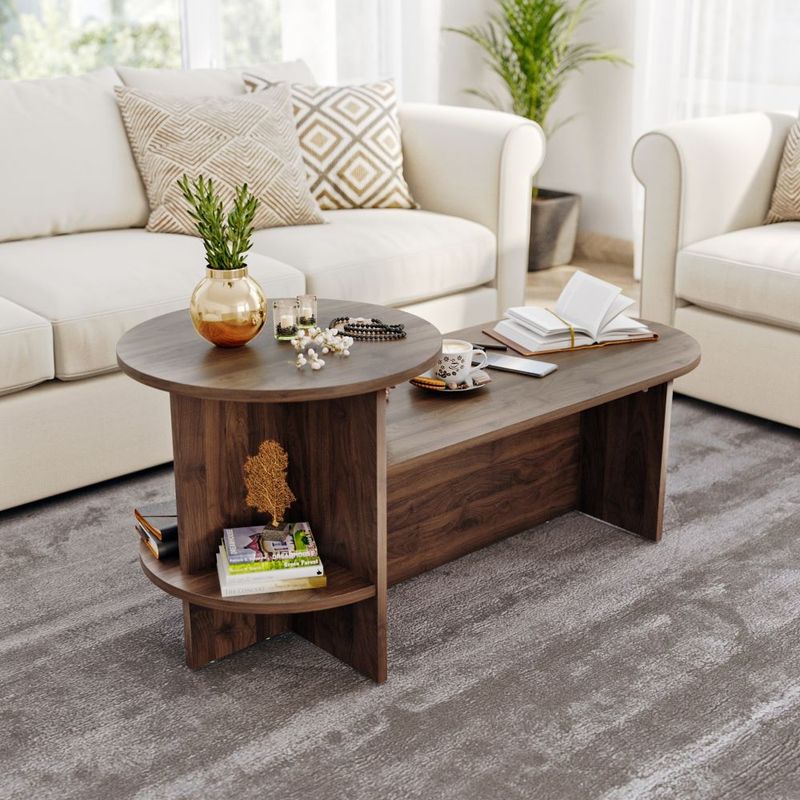 Buy Level Engineered Wood Coffee Table Online at Best prices starting ...