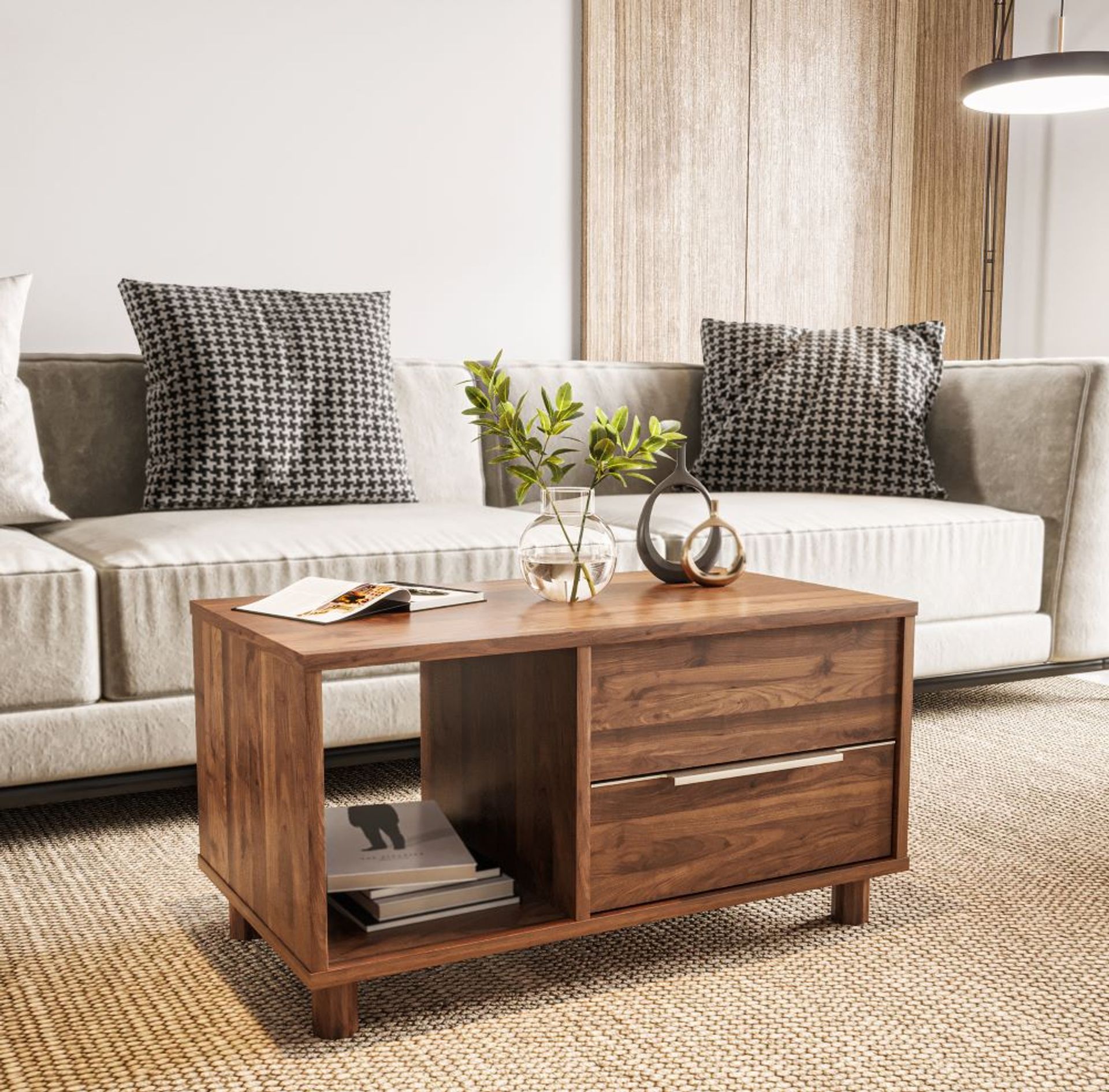Buy Sencillo Engineered Wood Coffee Table Online at Best prices ...