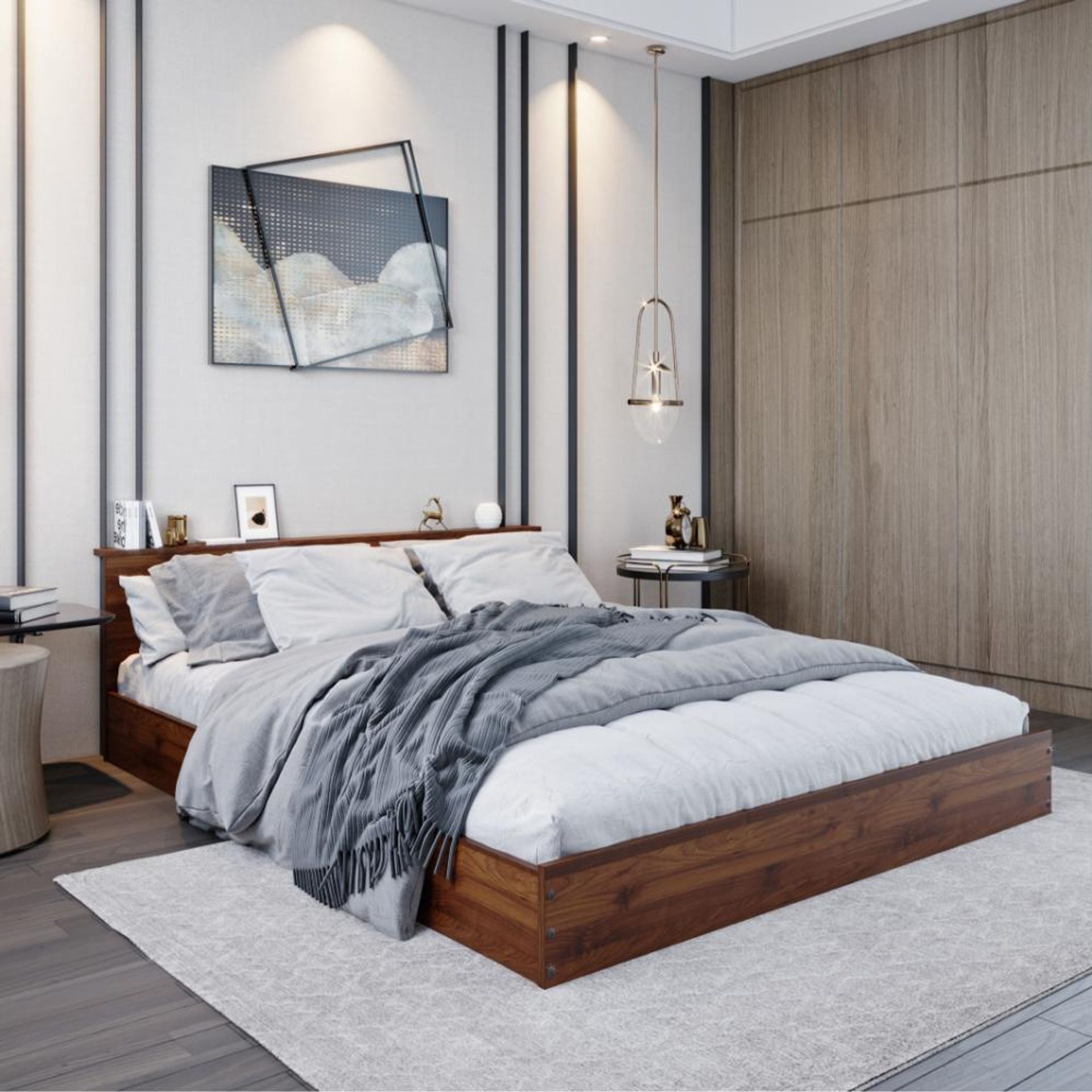 Buy Cosmo Engineered Wood Bed Online at Best prices starting from ...