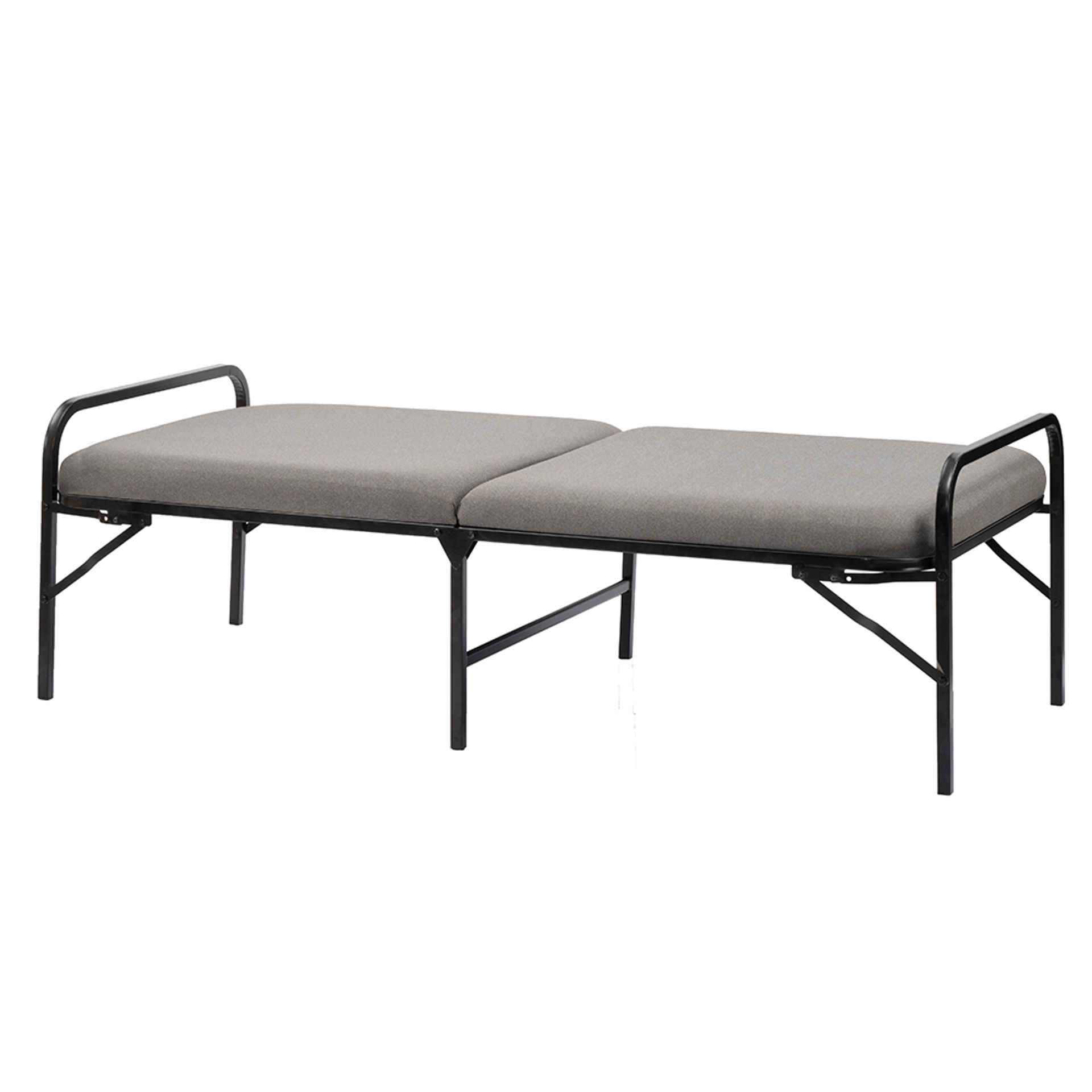 Wakefit Metal Folding Bed Single Size with High Resilience Foam ...