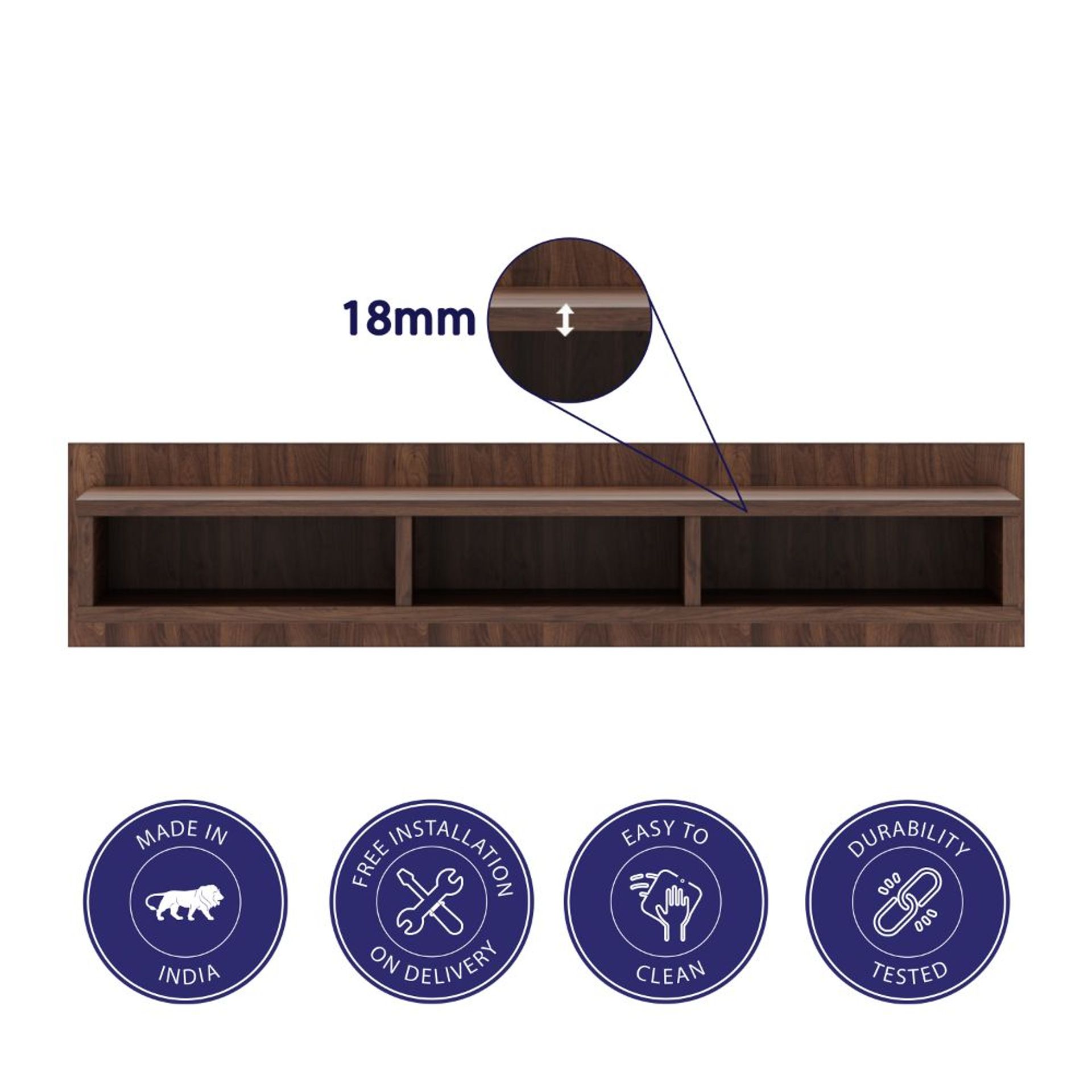 TV Unit: Buy Murphy Engineered Wood TV Unit Online at Best Prices ...