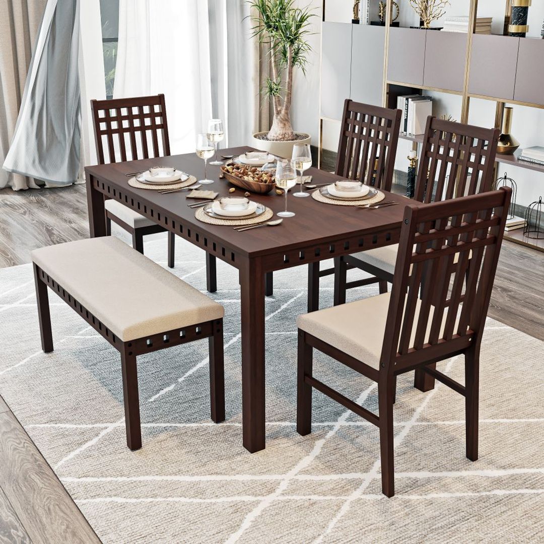 Buy 6 Seater Dining table Online at Starting From ₹4999 | Wakefit