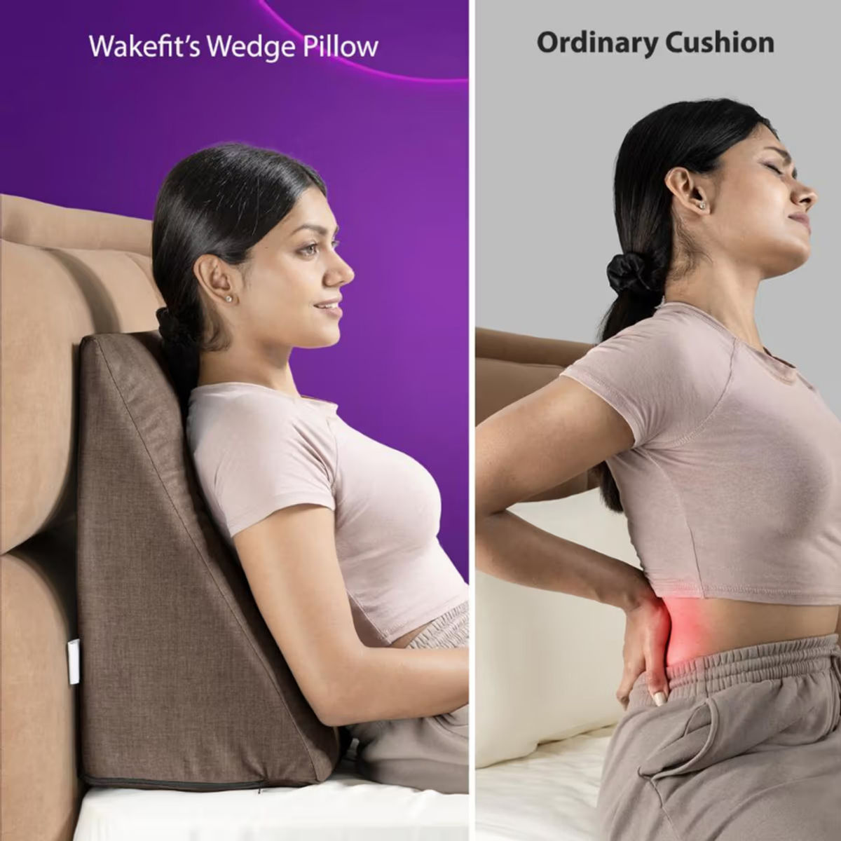 Buy Sleeping Wedge Pillow Online at Prices from ₹1648 | Wakefit