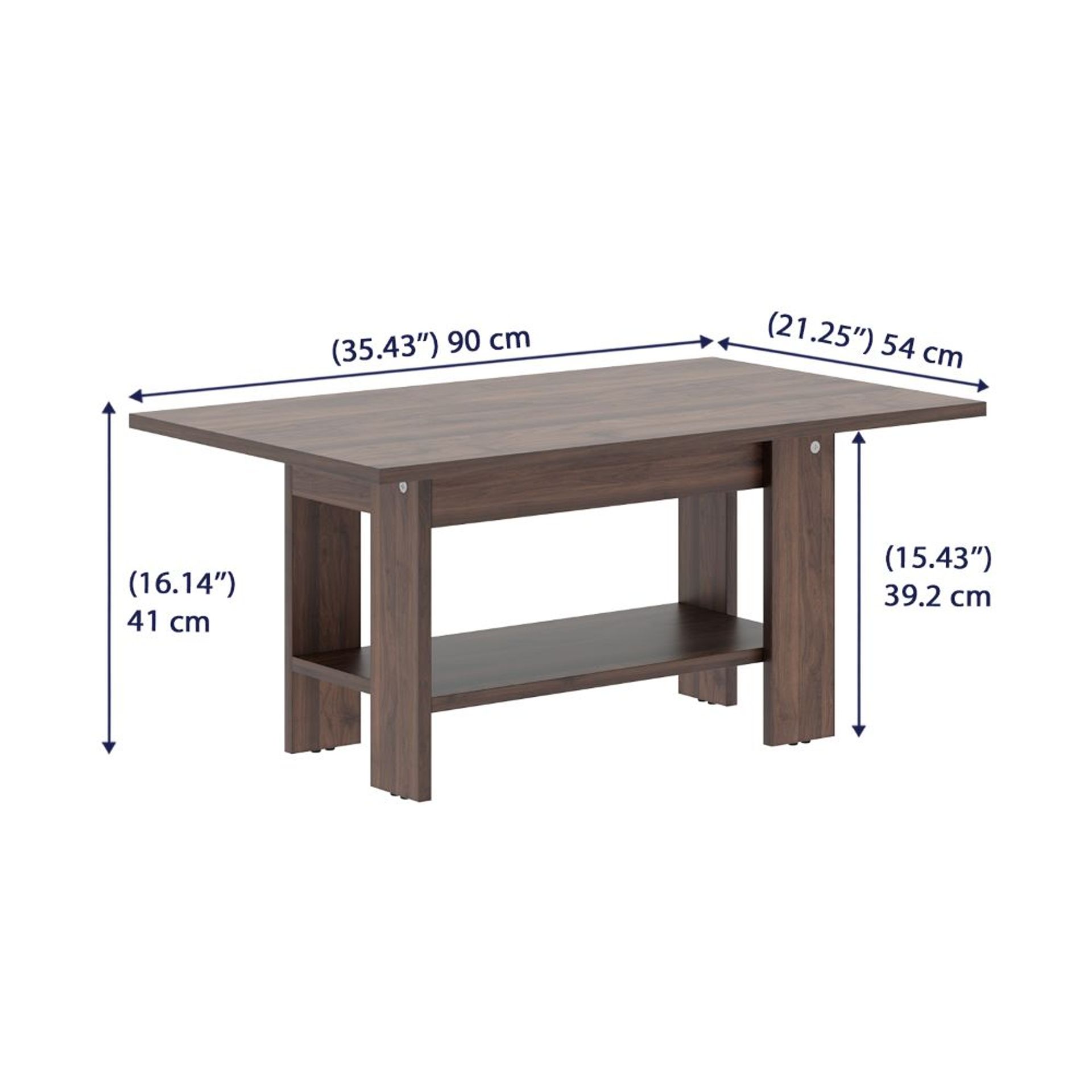 Buy Brulee Engineered Wood Coffee Table Online at Best prices starting ...
