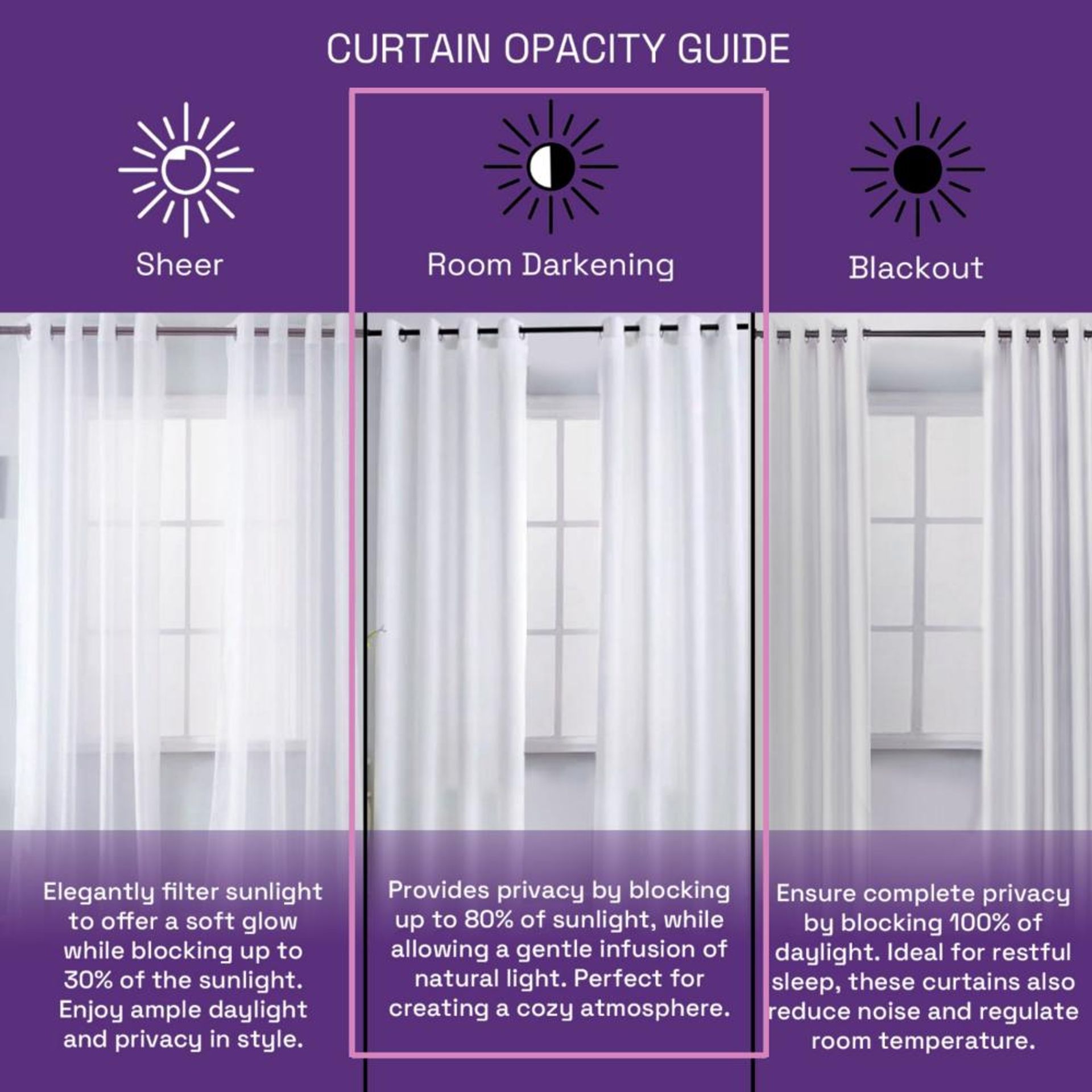 Buy Ember Semi Sheer Curtains Online At Best Price In India | Wakefit