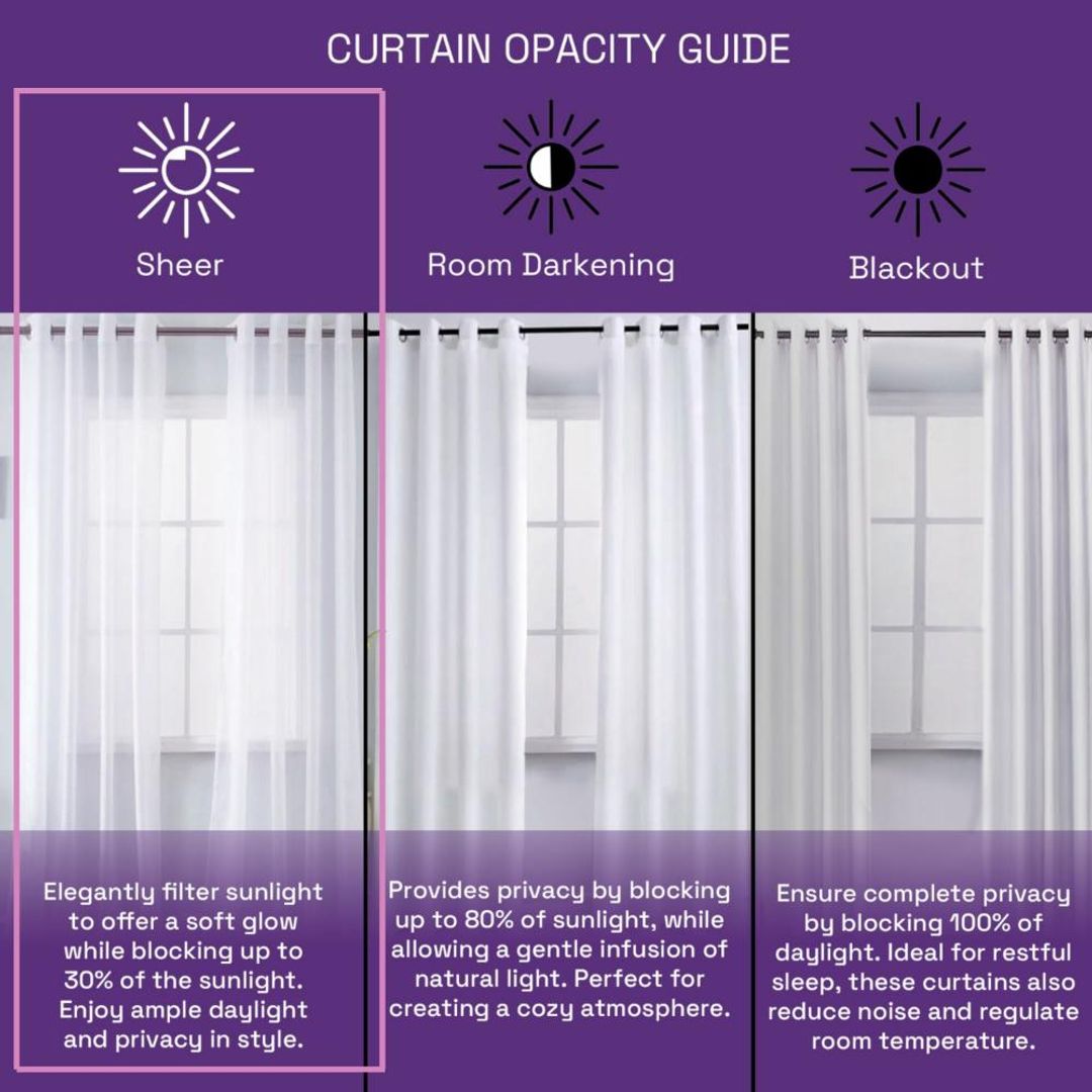 Buy Sheer Curtains Online At Best Price In India | Wakefit