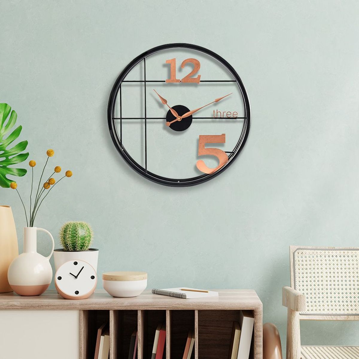 Buy Alphanume Wall Clock Online at Best Prices Starting from ₹2816 ...
