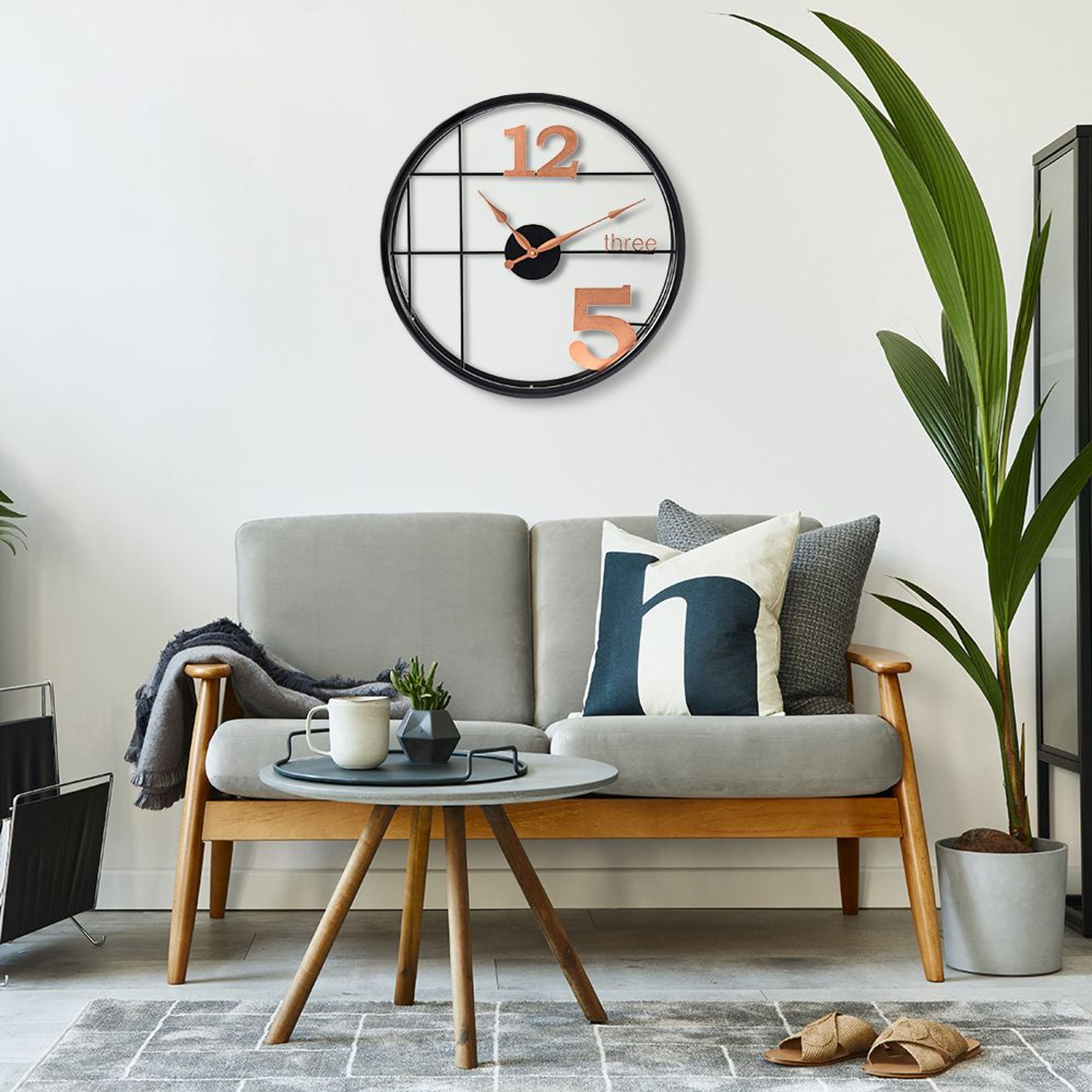 Buy Alphanume Wall Clock Online at Best Prices Starting from ₹2816 ...