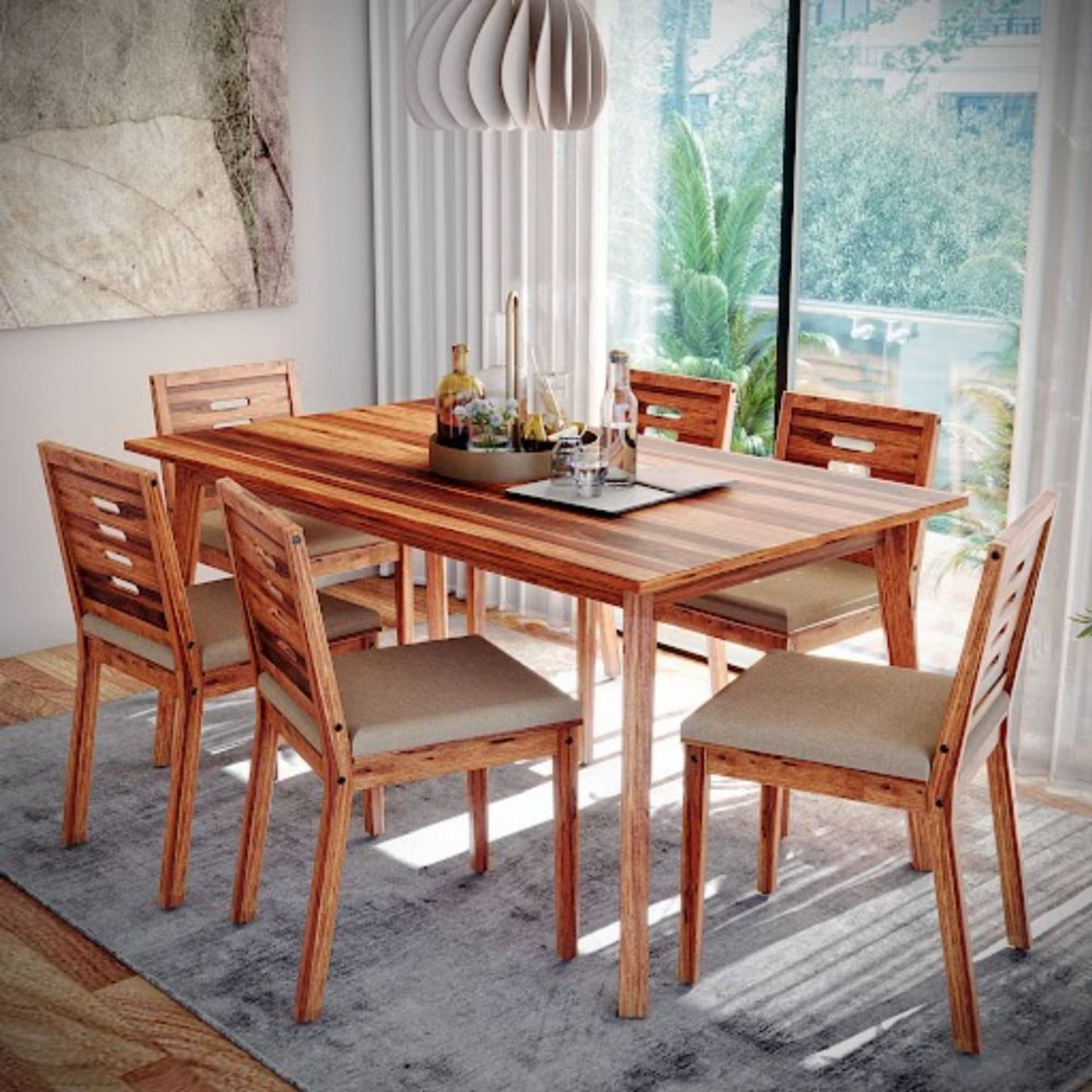 Buy 6 Seater Dining table Online at Starting From ₹4999 | Wakefit