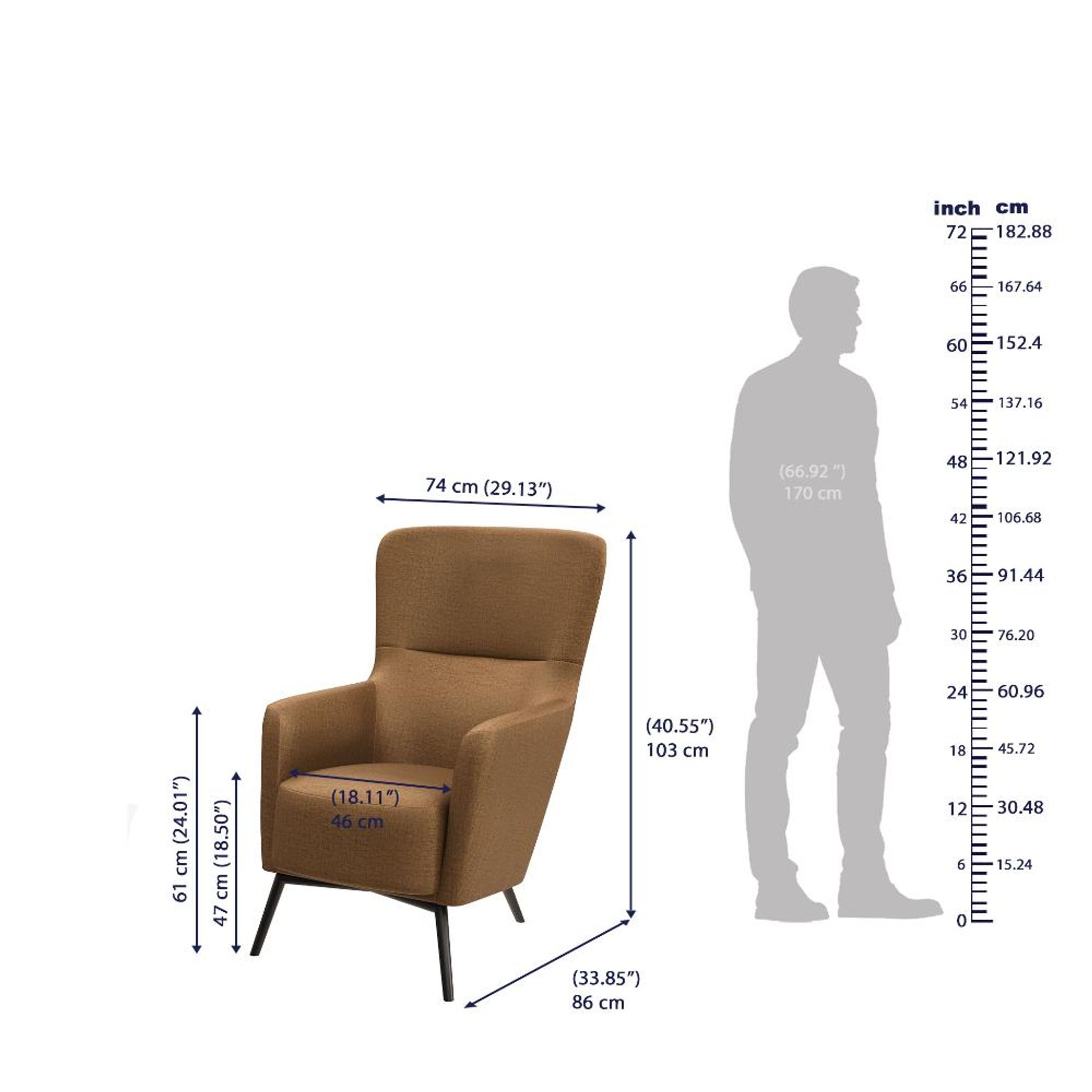 Buy Aruba Wing Chair Online At Best Price In India | Wakefit