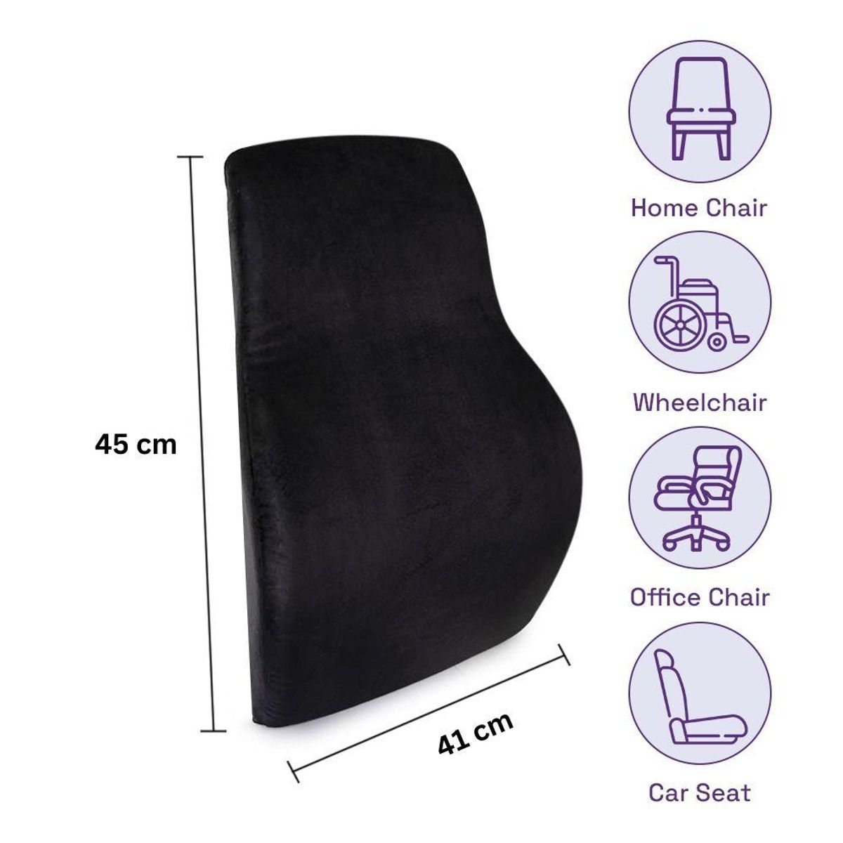 Buy Back Support For Chair | Best Back Support Pillow | Wakefit