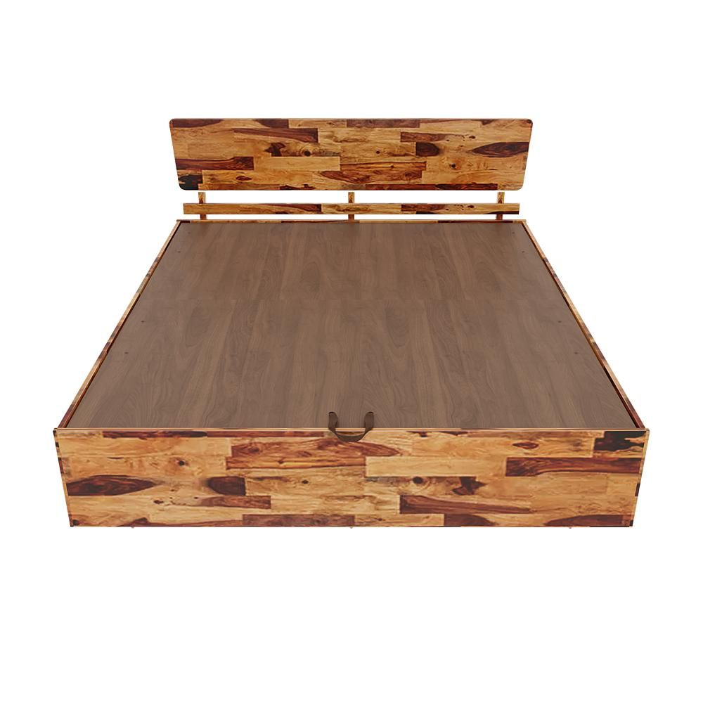 Wakefit sheesham bed store