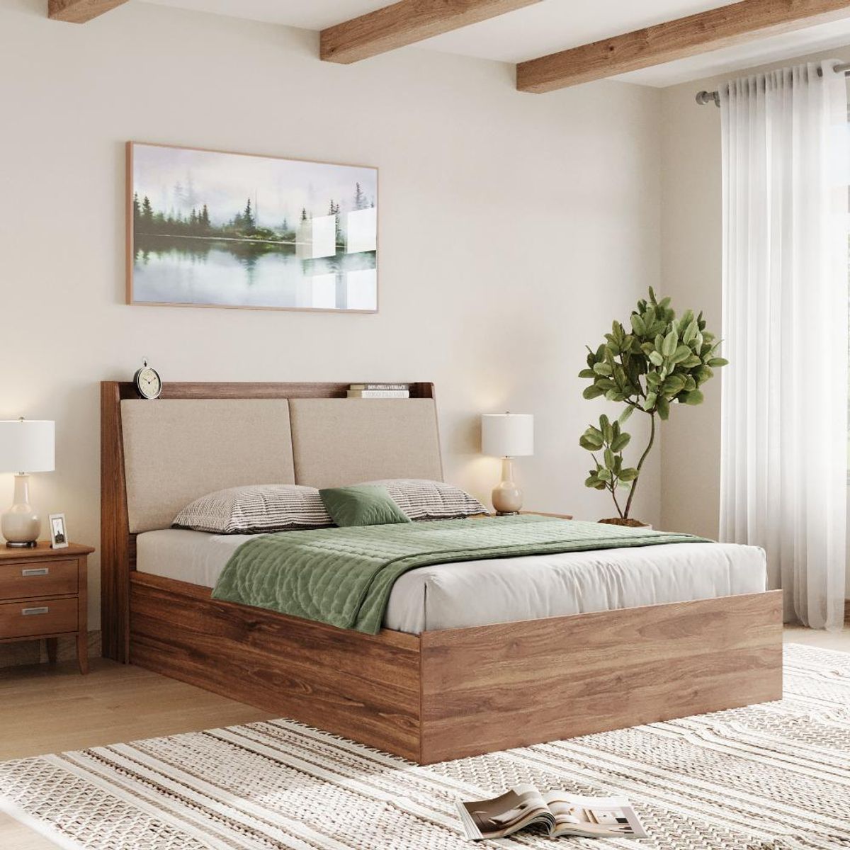 Buy Queen Size Bed Online at Best Price from Wakefit