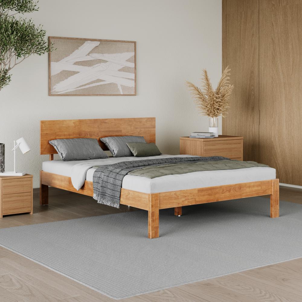 Buy Solid Wood Bed With Non Storage Rico Online At Best Price In India Wakefit