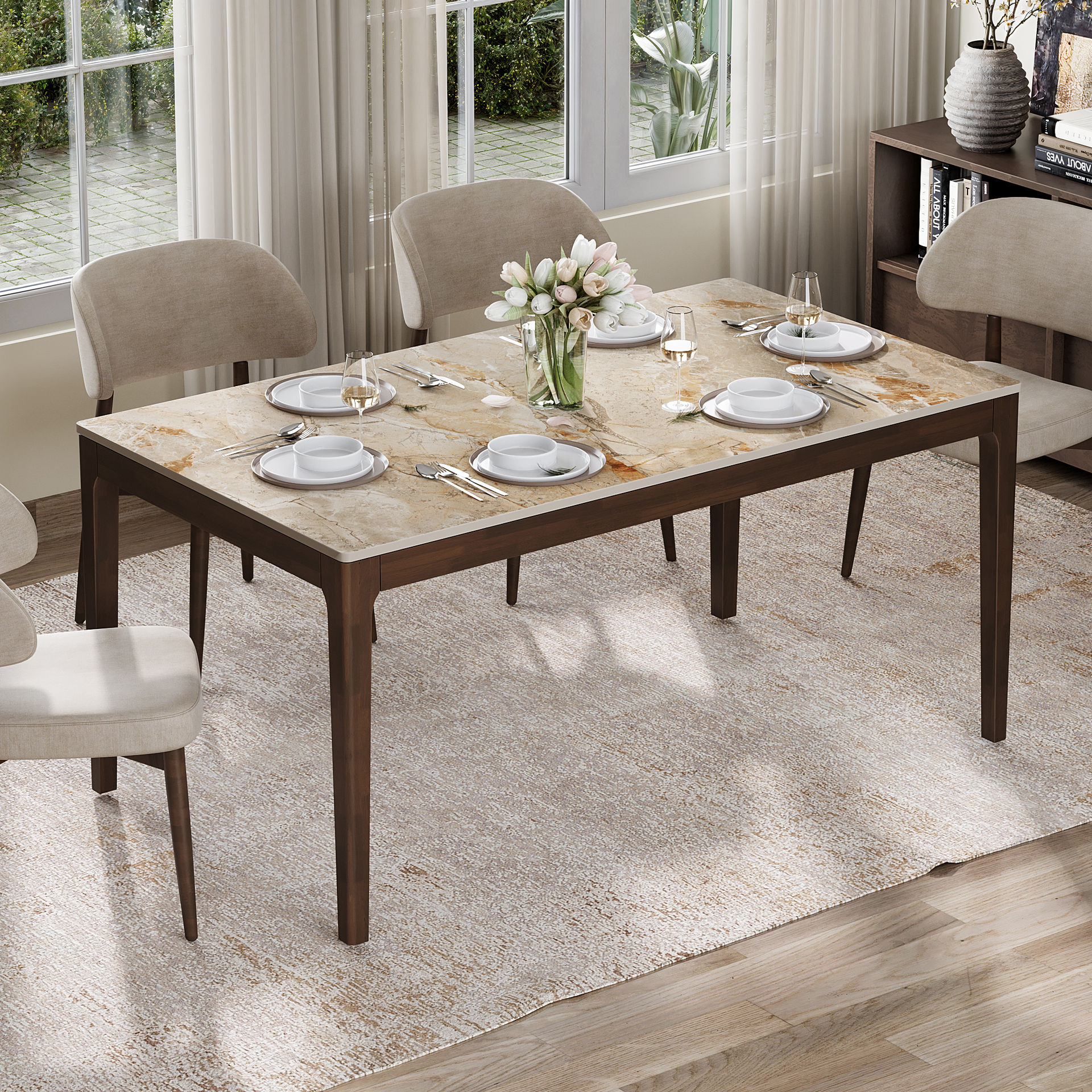 Dining table Online - Prices Starting from ₹ 13,599 | Wakefit