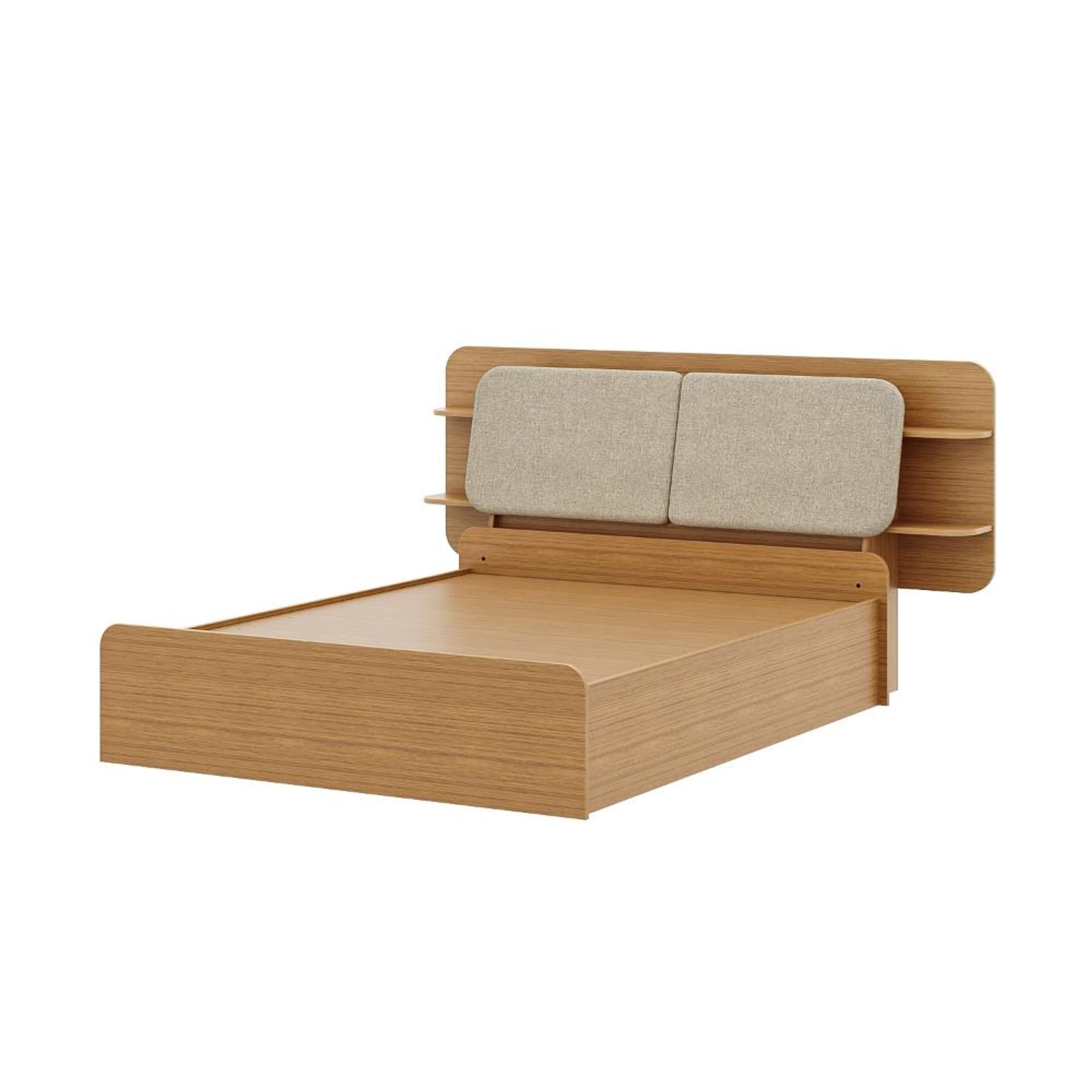 Buy Engineered Wood Bed Scandi Online At Best Price In India | Wakefit